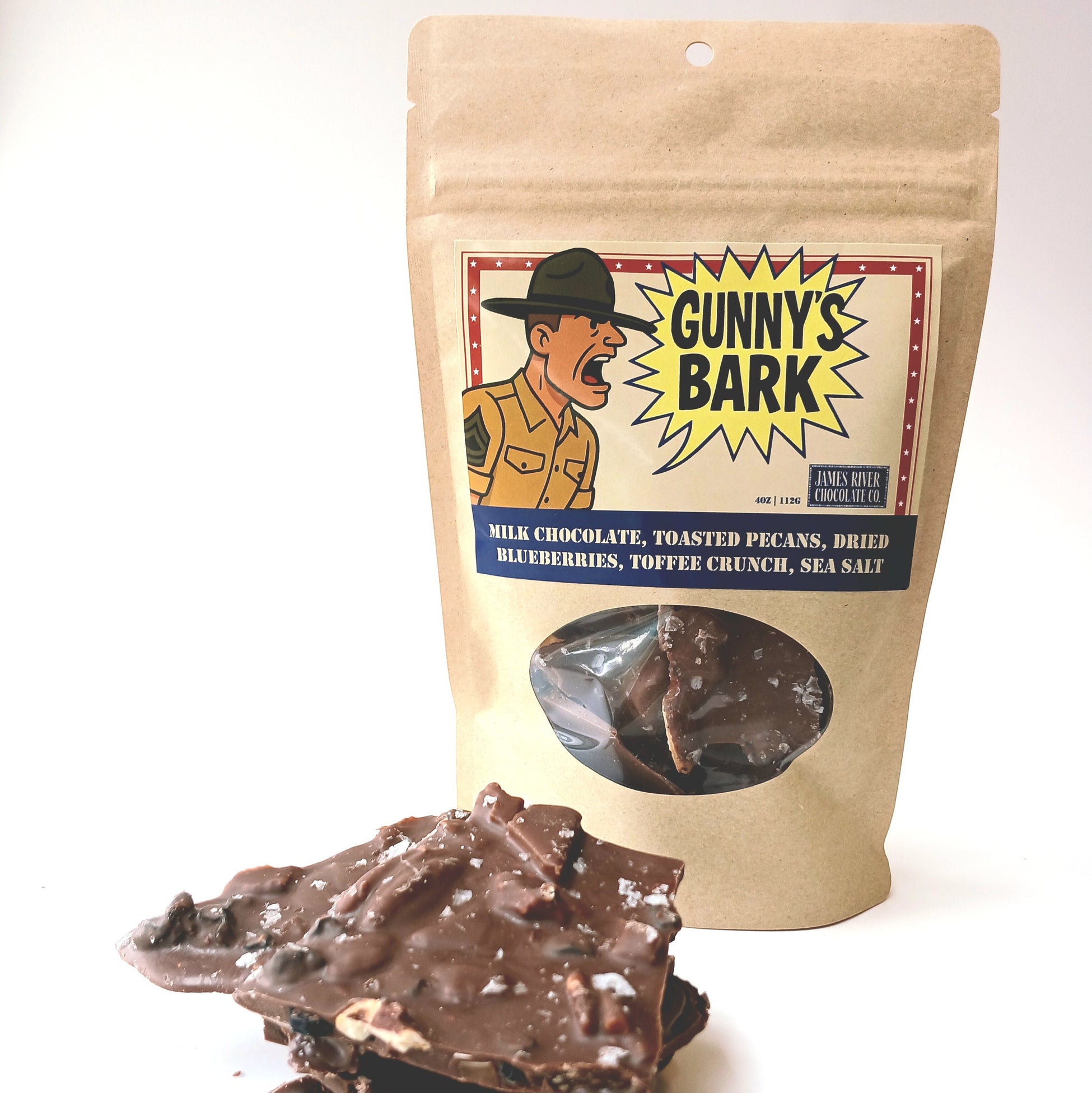 Blue Ridge Bark- Milk - Gearharts Fine Chocolates